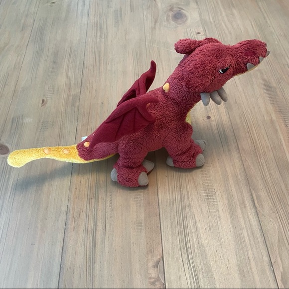 Lego | Toys | Lego 205 Red Gold Dragon Plush Stuffed Animal Posable ...